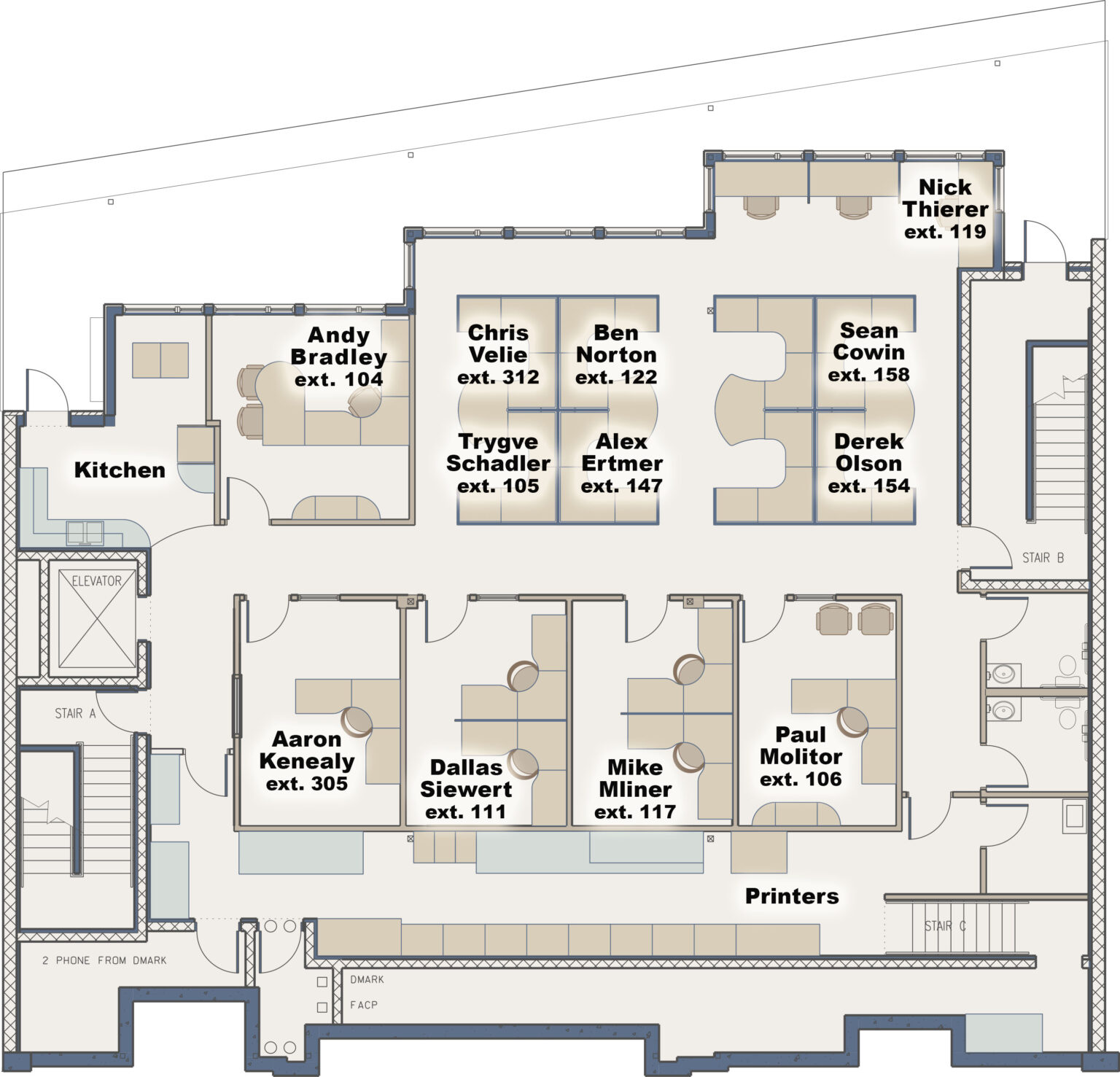 GEN Admin:Seating Charts - PDS Office - Edge Consulting Engineers